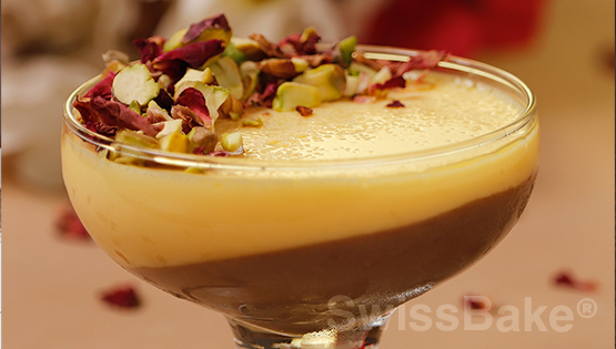 Double-Layered Mahalabiya with SwissBake® Custard Mix